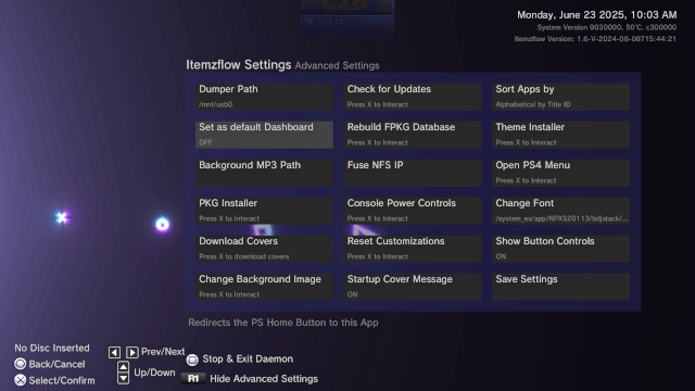 ItemzFlow PS4 - (Utilities) - GameBrew
