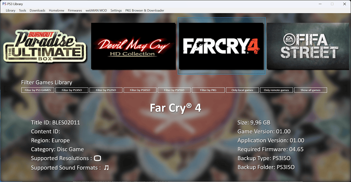 PS Multi Tools - (PC Utilities) - GameBrew
