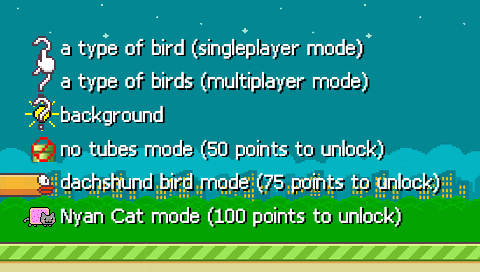 Flappy Bird PSP Mod - GameBrew