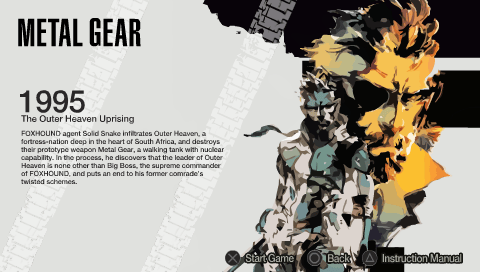Metal Gear Solid Classic Collection PSP - GameBrew