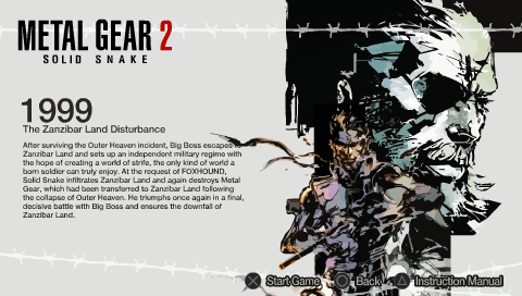 Metal Gear Solid Classic Collection PSP - GameBrew