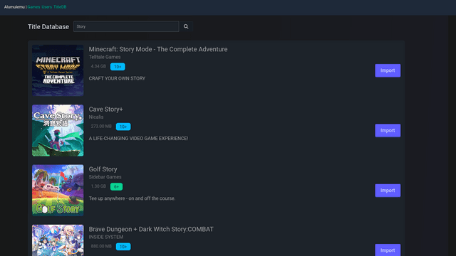 Alumulemu Switch - Switch Homebrew Apps (Game Installer Companion) - GameBrew