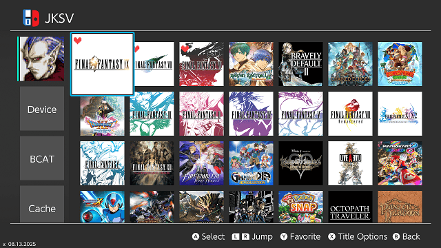 JKSV Switch - GameBrew